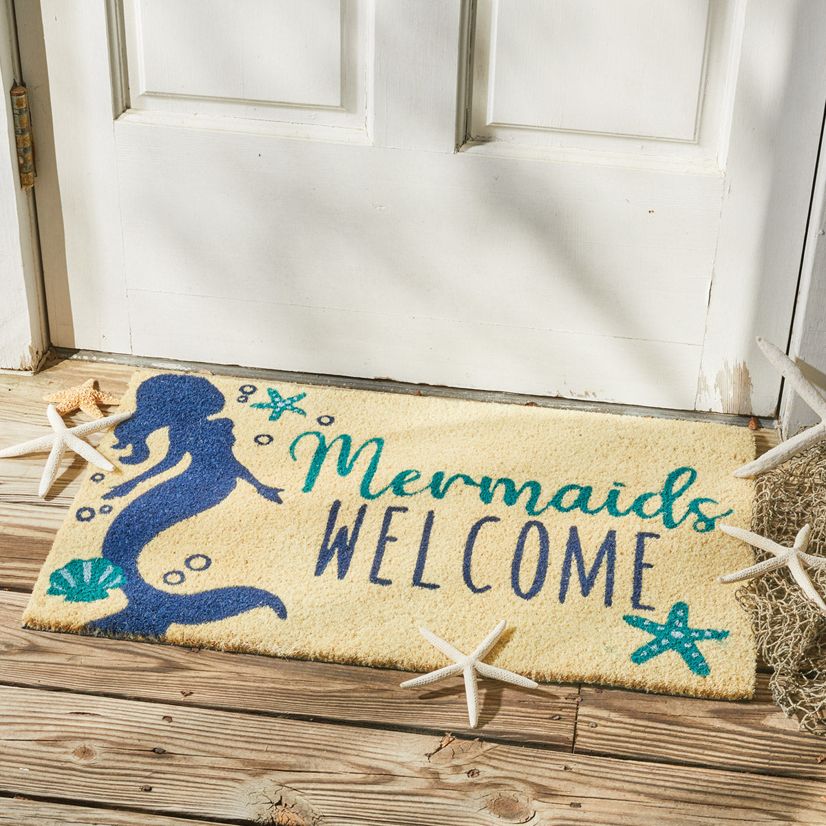 Mermaid Welcome Mat – Coastal Place