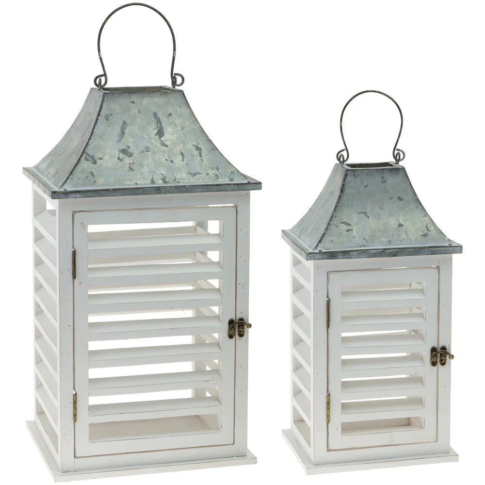 Cottage Lanterns Set – Coastal Place