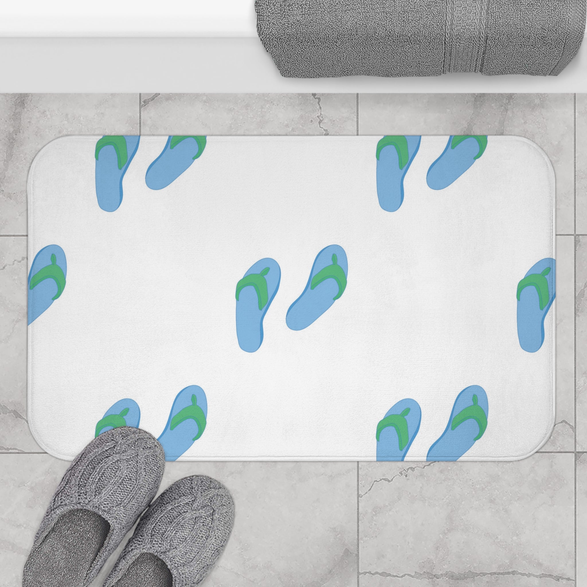 Flip Flop Bath Mat – Coastal Place