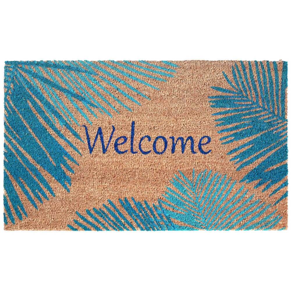 Ocean Border Welcome Mat – Coastal Place