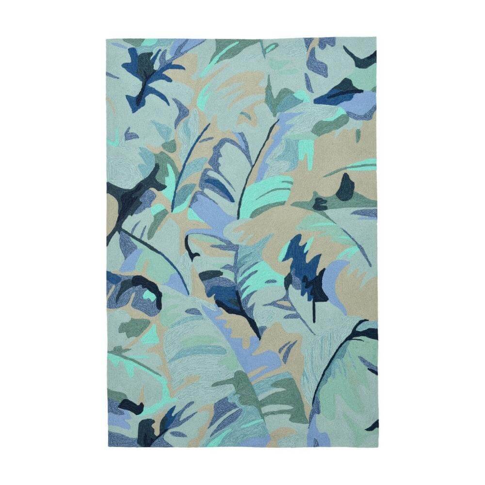 Ocean Palm Tree Rug – Coastal Place