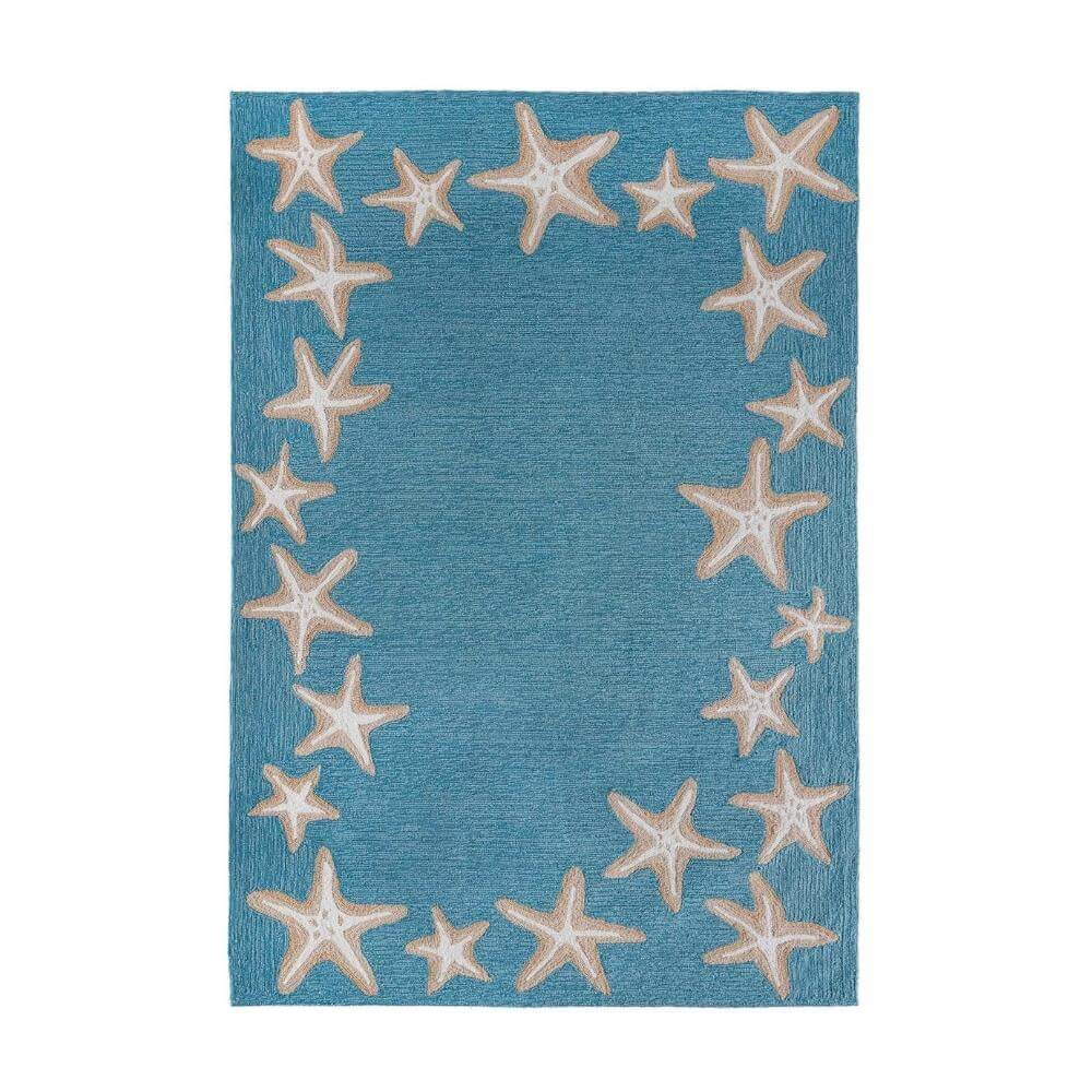 Ocean Star Fish Rug – Coastal Place